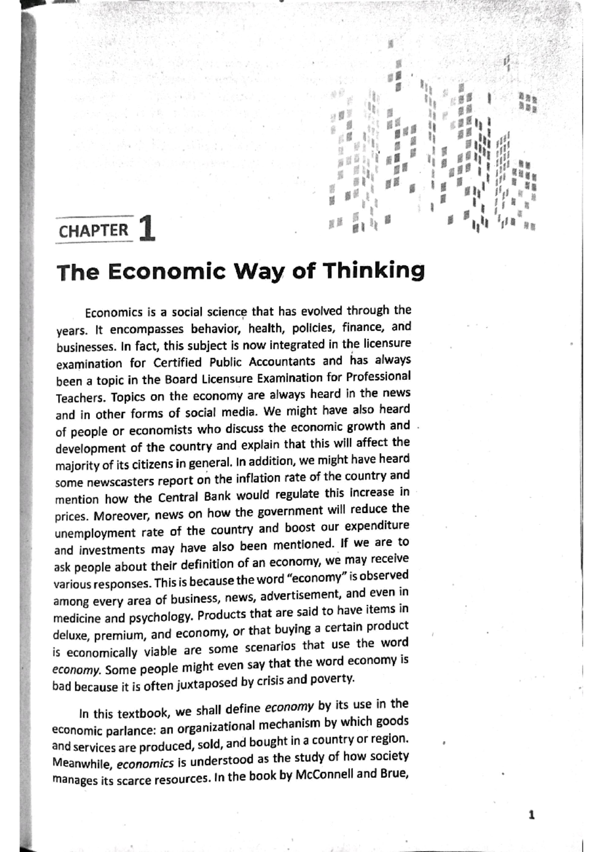 ECO 2 Chapter 1 - Iufsjs - CHAPTER 1 The Economic Way of Thinking ...