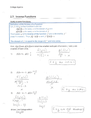 Basics of Functions and Their Graphs 2.1 notes - MATH 1314H - Studocu