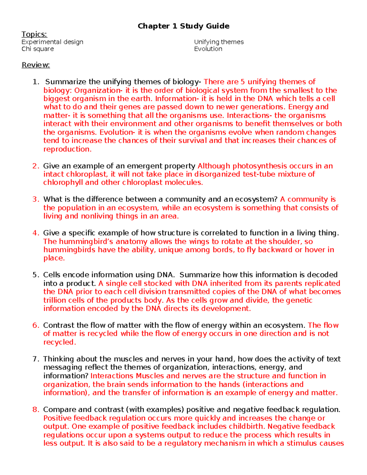 Chapter 1 Study Guide 1 - n/a - Chapter 1 Study Guide Topics ... Chapter 1 Study Guide 1 - n/a - Chapter 1 Study Guide Topics ...