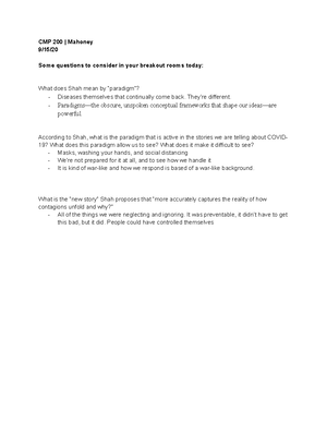 Fears - Dr. Cavender - 27 August 2019 Fears Everyone in the world ...