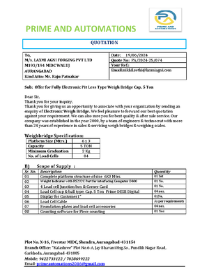 TPM test paper - testing - Final Post Test Batch V (F24) Final Post ...
