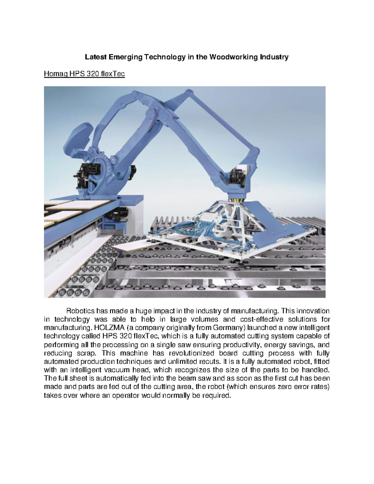 IMP Latest Emerging TECH IN Woodworking - Latest Emerging Technology in ...