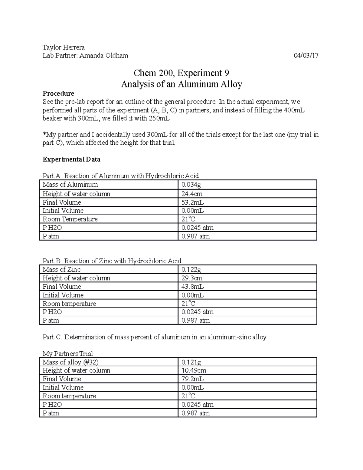 Lab report #9 - professor: Holland Lab TA: Trammel - Taylor Herrera Lab ...