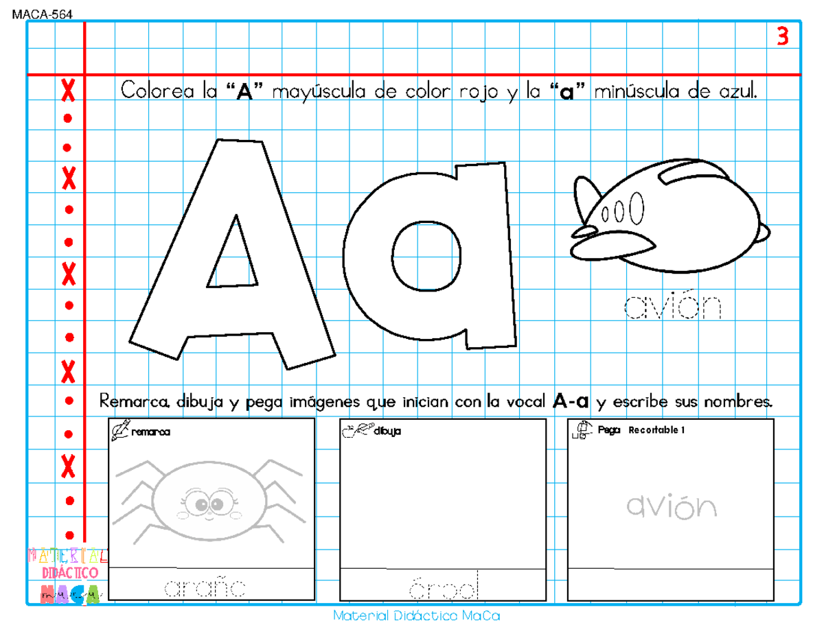 Cuaderno 3 Material Did Ã¡ctico 2024 removed removed - X X X X X X MATERIAL didáctico MmAaCcAa 3 ...