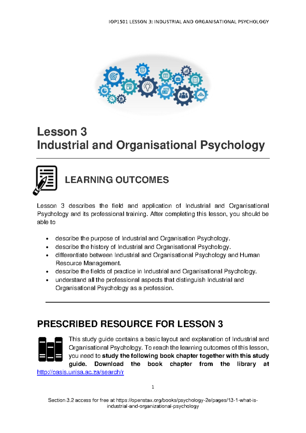 Lesson 3 study guide 2024 - 1 Section 3 access for free at openstax ...