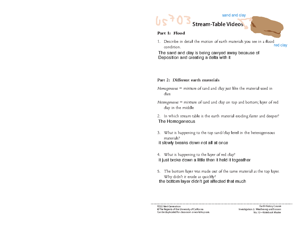 NB 12 - Stream Table Videos - FOSS Next Generation© The Regents of the ...