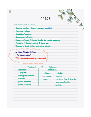 Introduction to Cells The Grand Cell Tour - CellBiology 8122123 ...