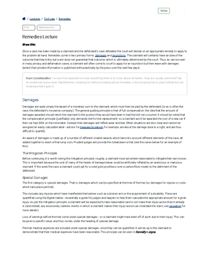 1 Lex Aquilia, infamia - Roman law text on torts - A. THE LEX AQUILIA ...