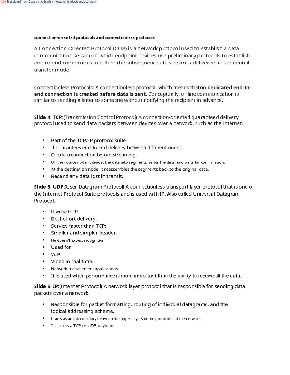 Ppt - PPT - connection-oriented protocols and connectionless protocols A Connection Oriented ...