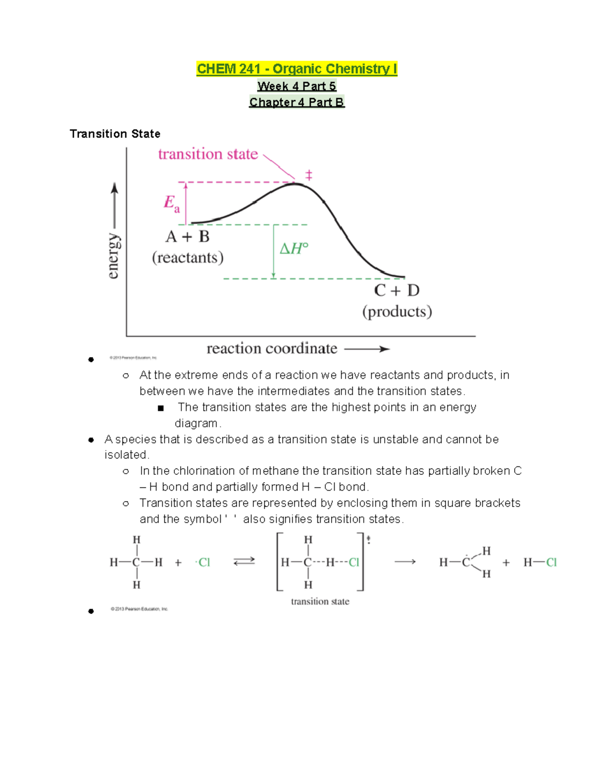 CHEM 241 Lecture Notes Week 4 Part 5 - Chapter 4 Part B Notes - CHEM ...