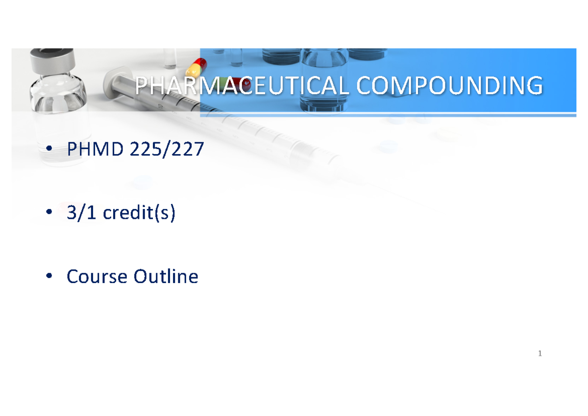 Pharmaceutical Calculations 3 AWO - PHARMACEUTICAL COMPOUNDING • PHMD ...