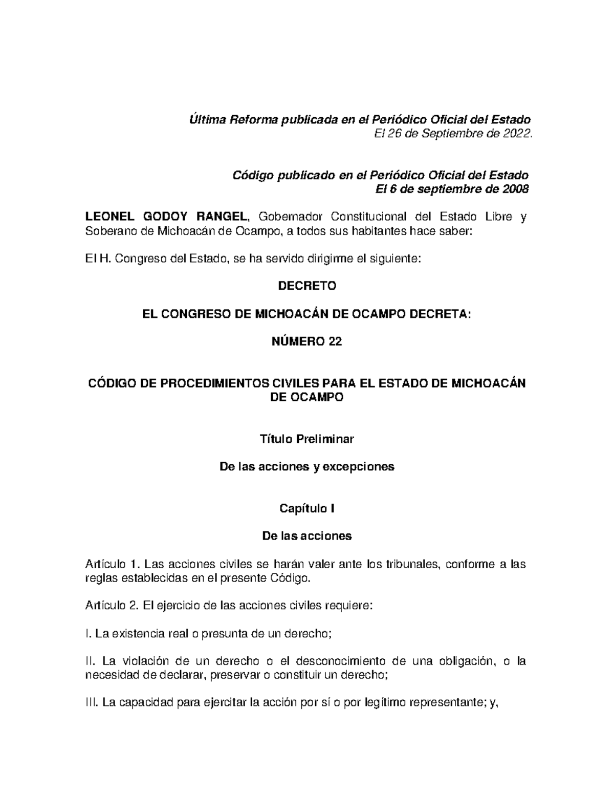 COD PROC Civiles - codigo para el procedimiento civil - Última Reforma ...
