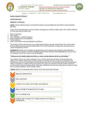Guidance role play - Reference Letter sample - The major aim of ...