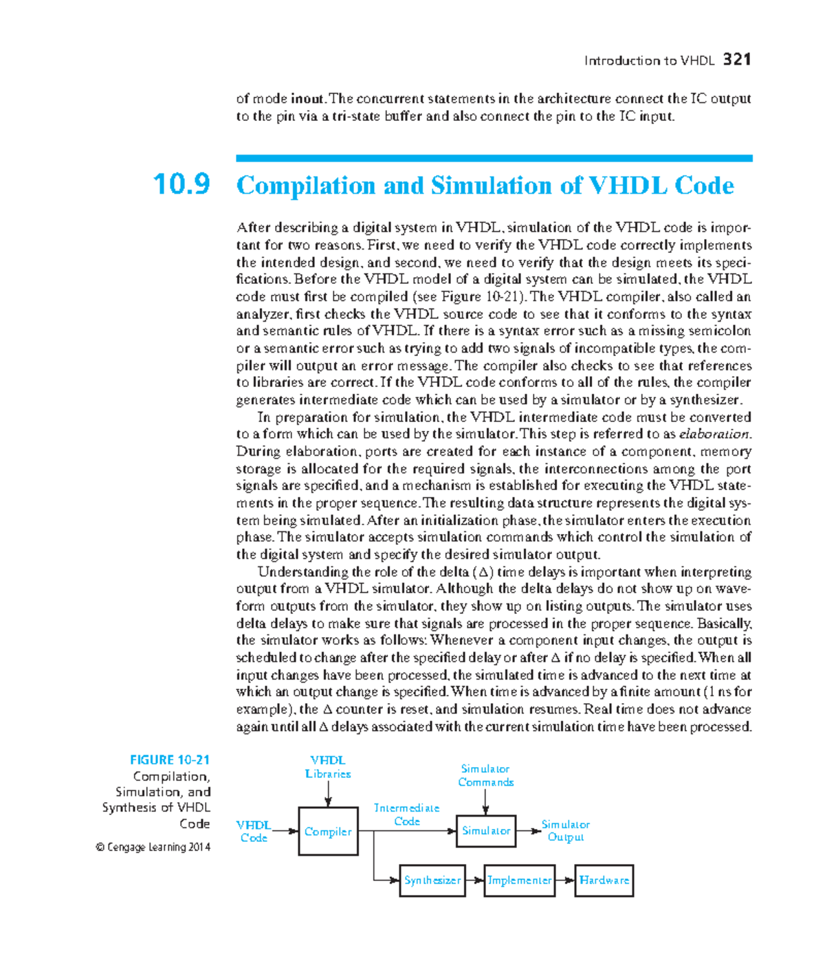 Fundamental of logic Design by H - Introduction to VHDL 321 of mode inout. The concurrent ...