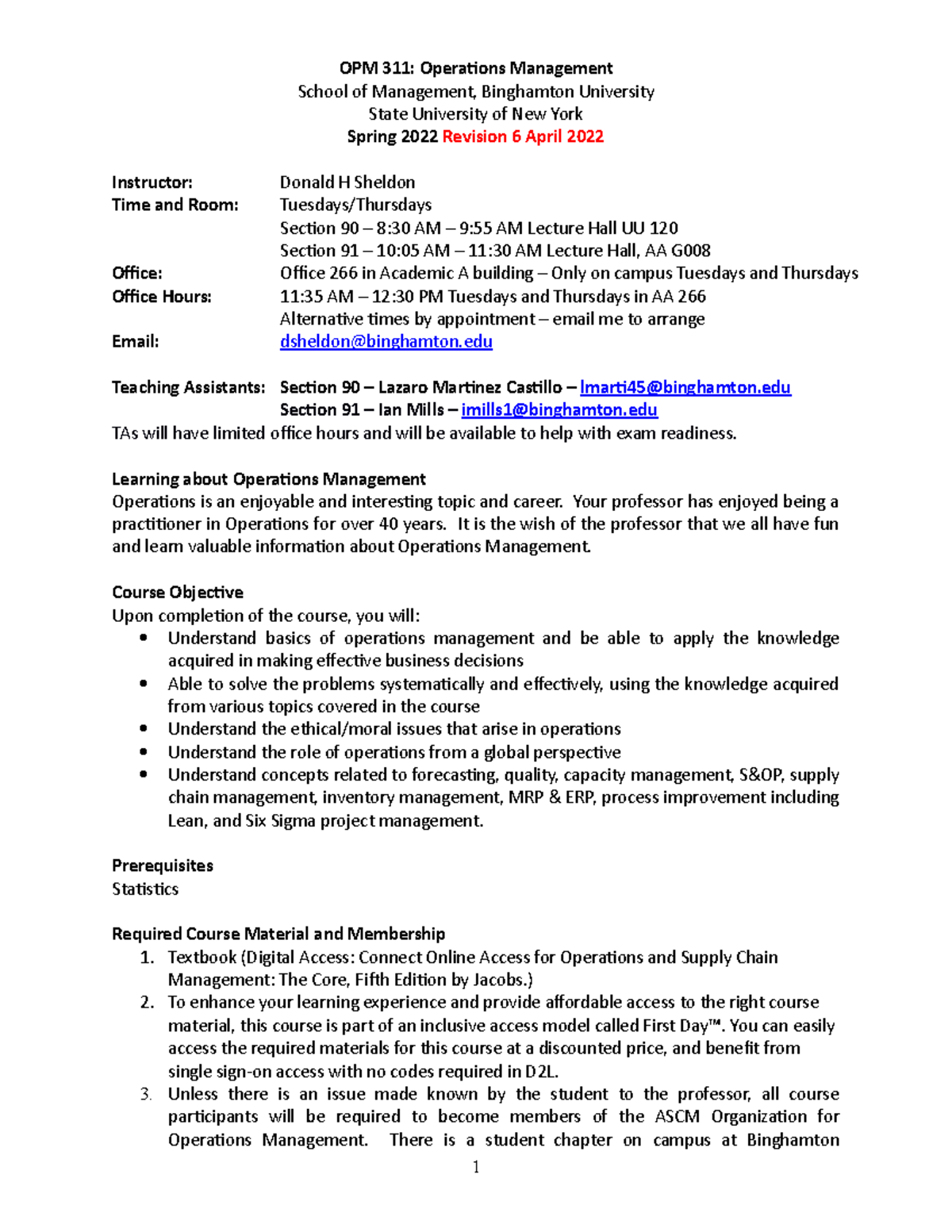 OPM 311- Sheldon - Spring 2022 Sections 90-91 Online Rev 6 Apr 2022 ...