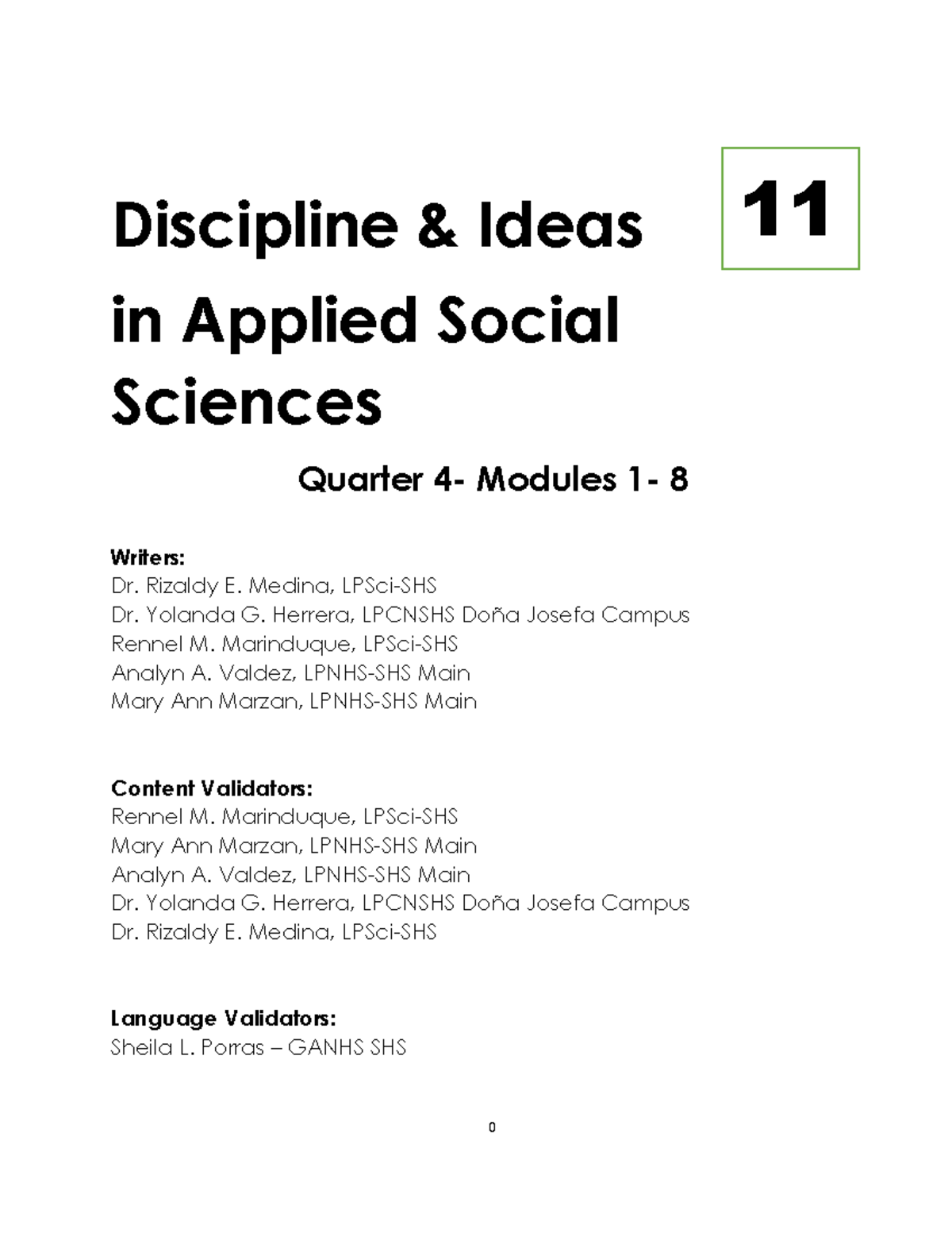 ADM- Diass 11 Q4 Weeks 1-8 latest - Discipline & Ideas in Applied ...