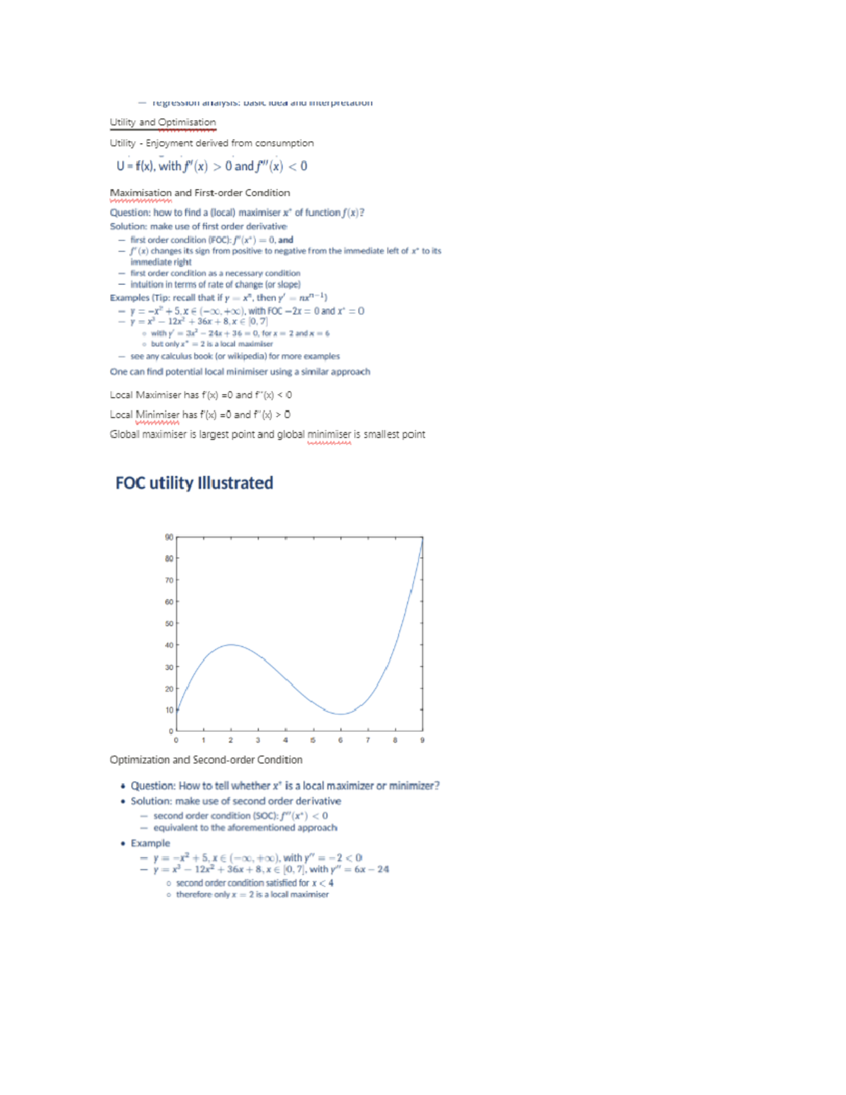 Utility and optimisation formula - IB3J8 - Studocu