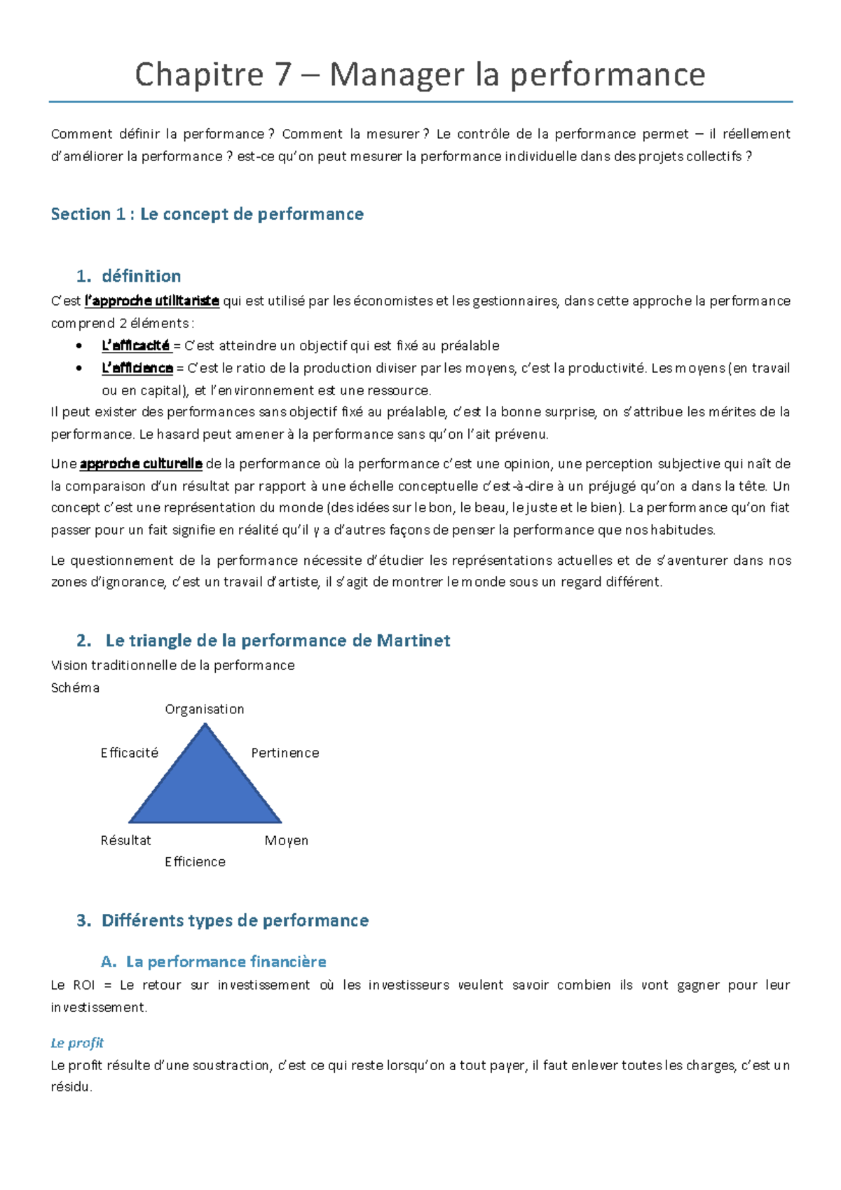 Chapitre 7- économie d'entreprise - Warning: TT: undefined function: 32 Warning: TT: undefined ...