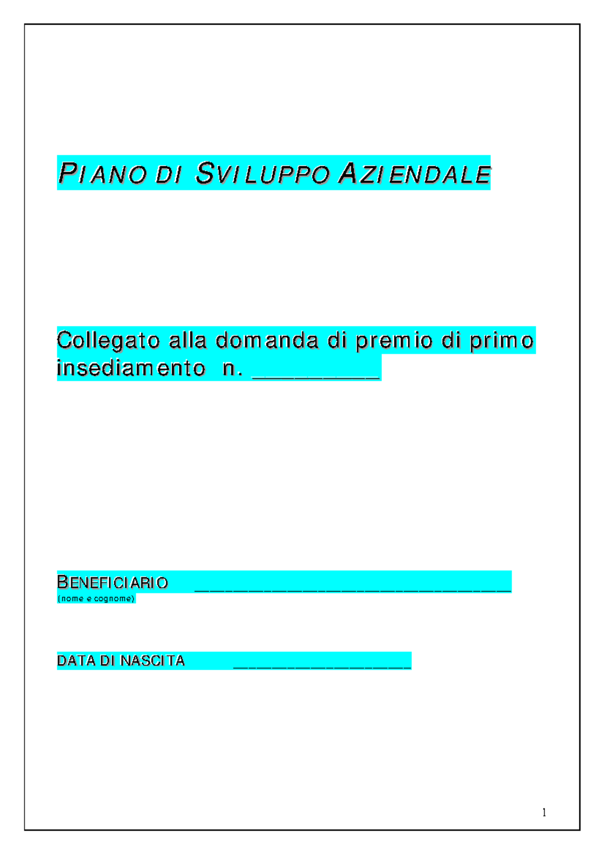 Psa2 giovani - PREVISIONE IMPORTO DEL PREMIO - PP P III AAANNN OOO DDD ...