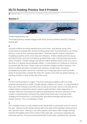 Ielts General Reading TEST 2 - IELTS GENERAL READING TEST 2 Section 1 ...