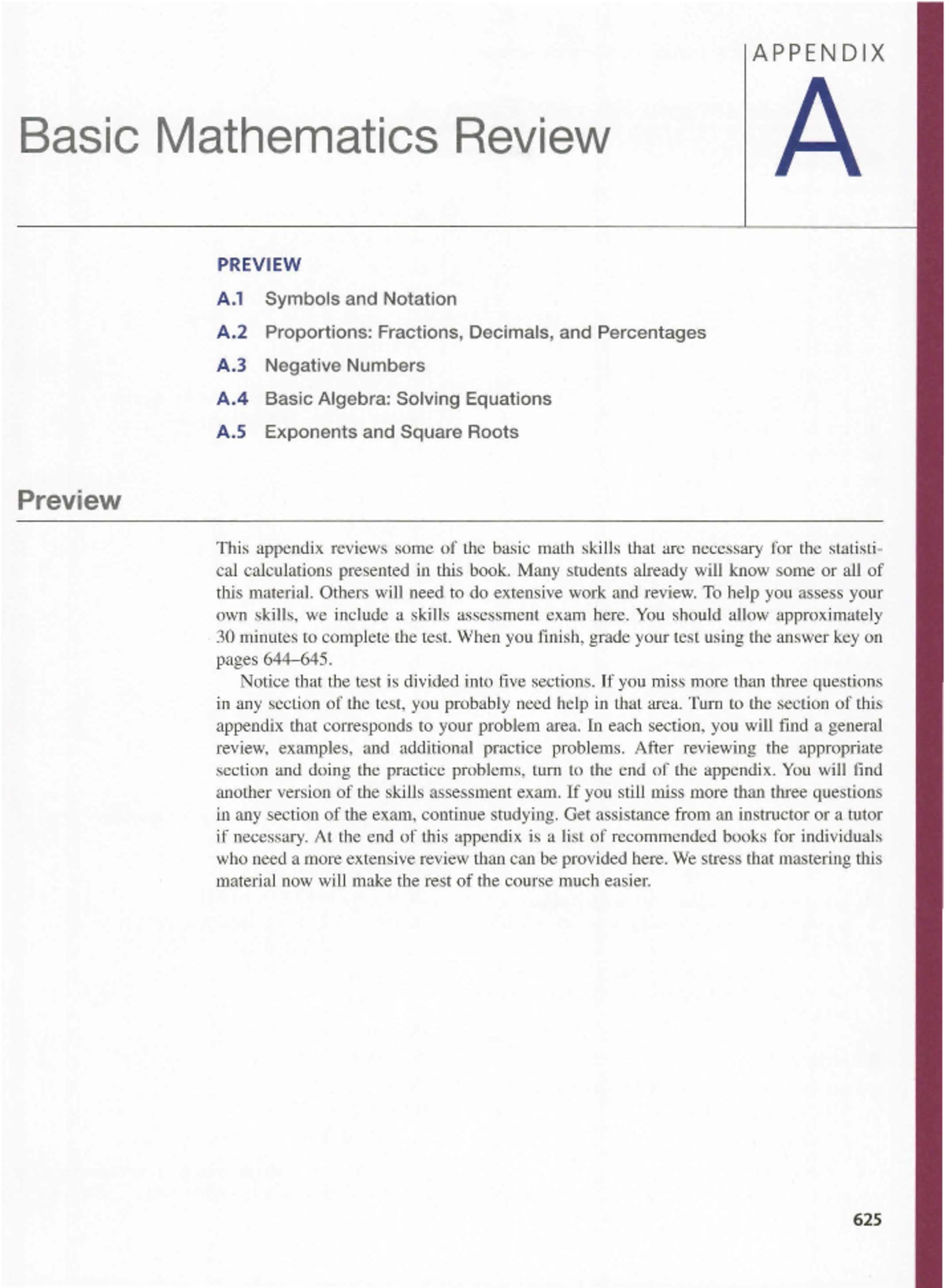 19-1462805352-19 Appendix A-E pp - APPENDIX Basic Mathematics Review A ...