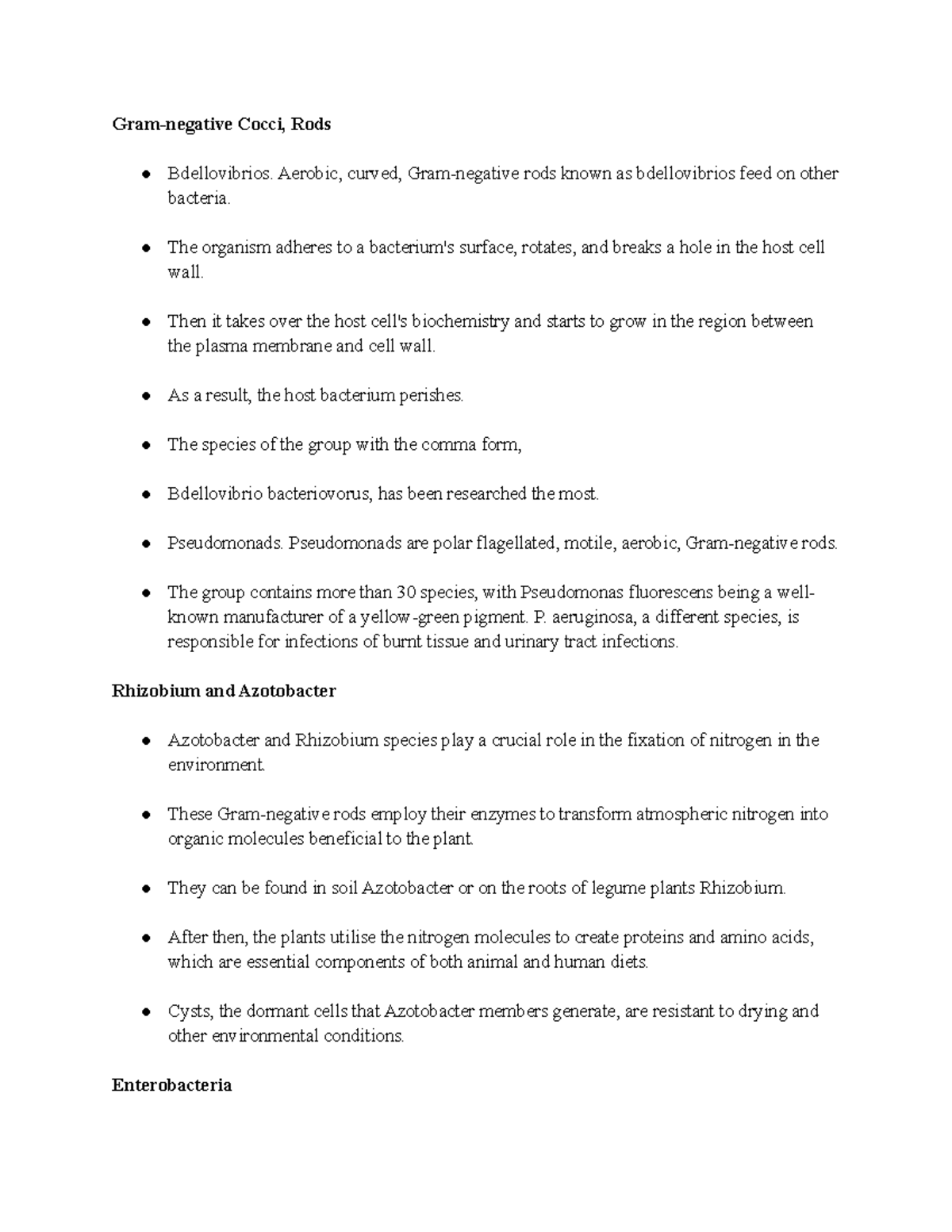 Gram-negative Cocci, Rods - Aerobic, curved, Gram-negative rods known ...