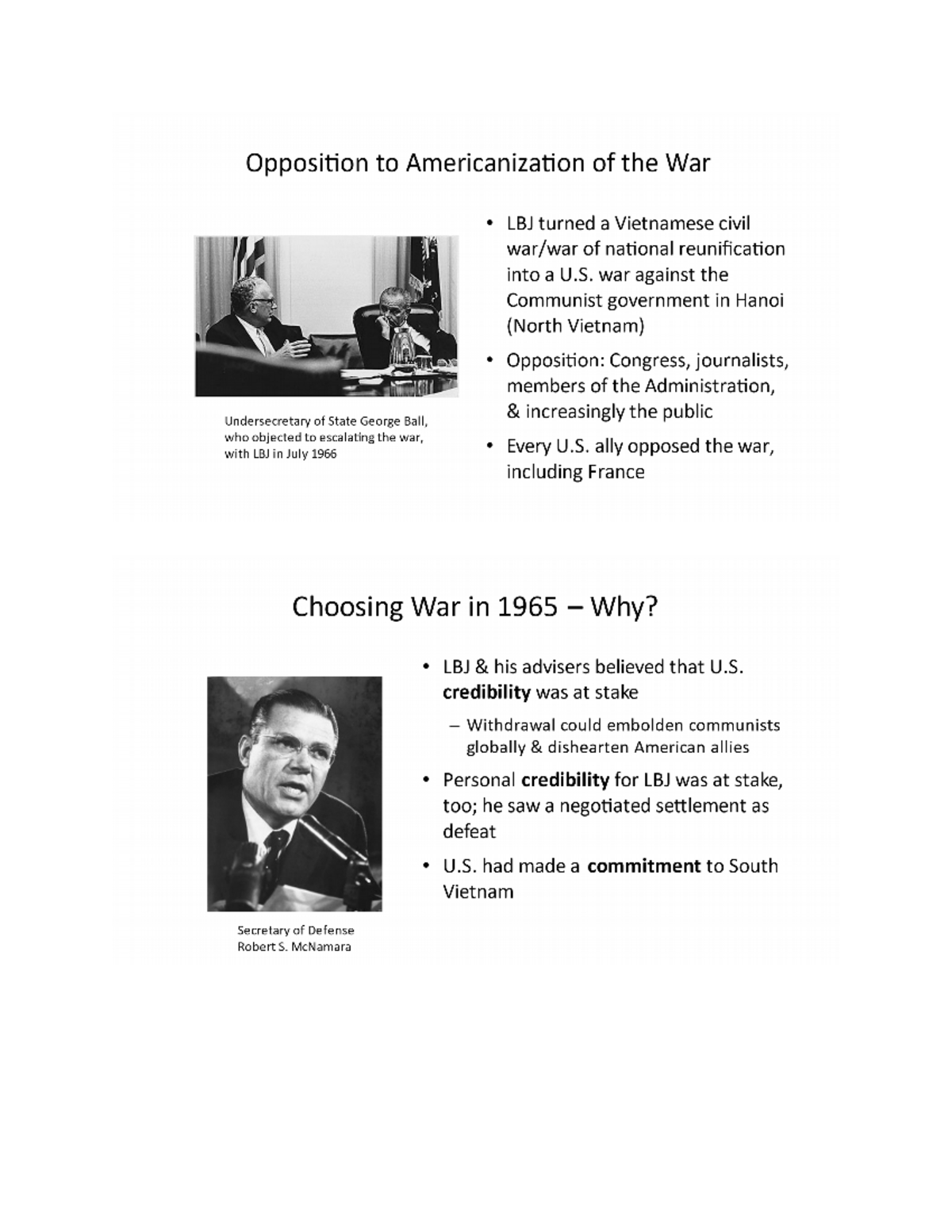 CH.11- WAR IN 1965 - These are lecture notes for the course AMH 2020 at ...