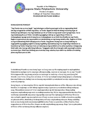 Portfolio-NI- Annie - Portfolio - LAGUNA STATE POLYTECHNIC UNIVERSITY ...