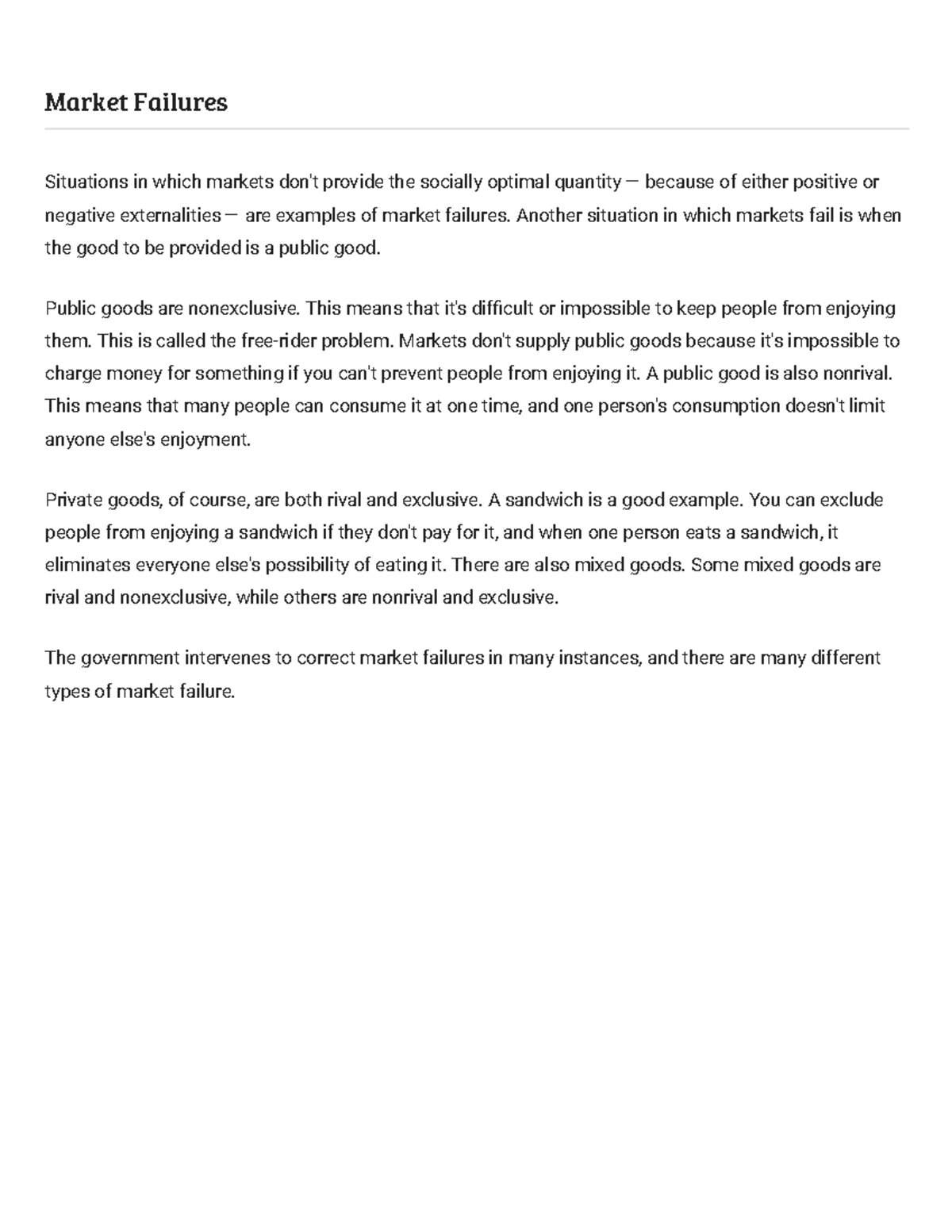 Combinepdf - Microecon - Market Failures Situations in which markets ...