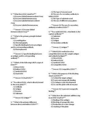 Intro HEMA AND Hematopoiesis Questions - Based on the "Introduction to ...