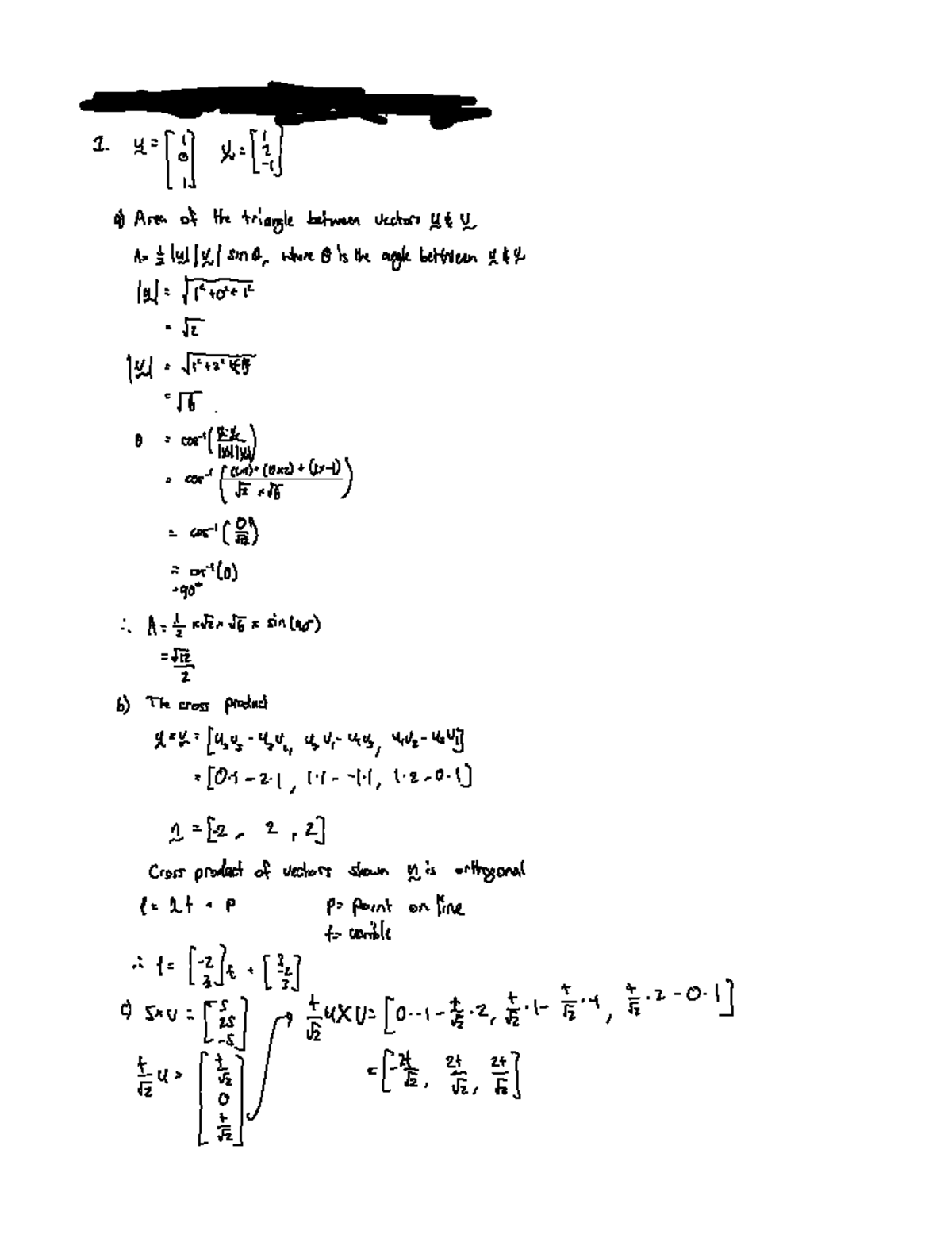 MATH1002 Assignment 1 - YES - MATH1002 - Studocu