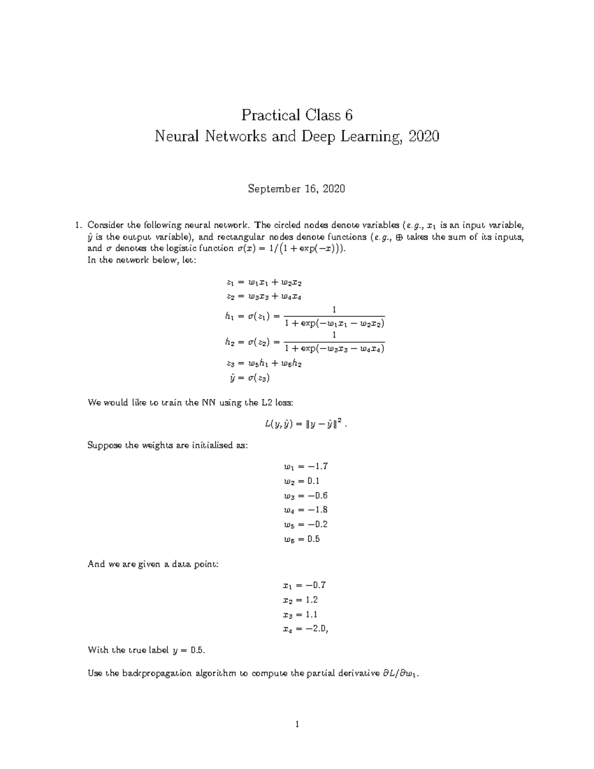Practical Class 6 Solution - Practical Class 6 Neural Networks and Deep ...