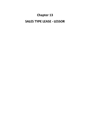 15. Sale and Lease Back - SLB - Chapter 15 SALE AND LEASEBACK Problem 15- On December 31, 2015 ...