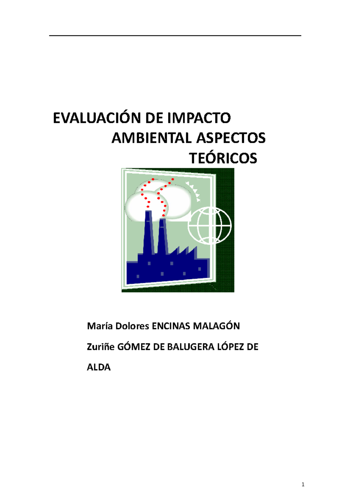 Tipologia de EIA - Interesante - EVALUACIÓN DE IMPACTO AMBIENTAL ...