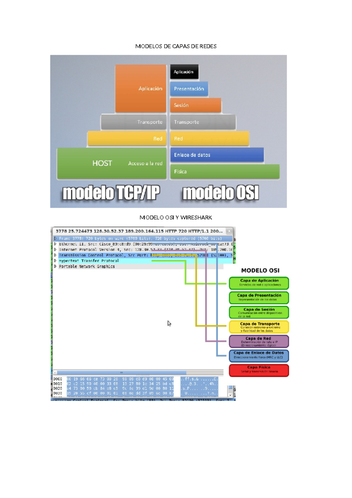 modelo de capas OSI de redes de la comunicación - MODELOS DE CAPAS DE ...