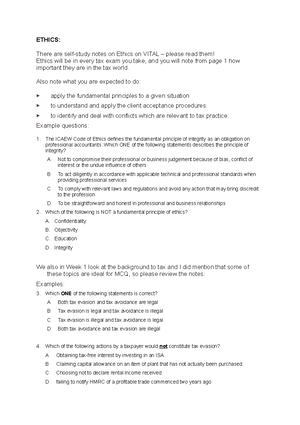 Revision answers week 12 - REVISION Questions week 12 SOLUTIONS 1) Ethics Using falsified ...