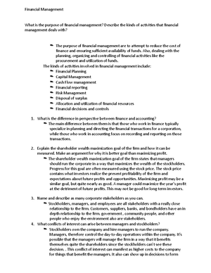 Financial management activity - Urdaneta City University College of ...