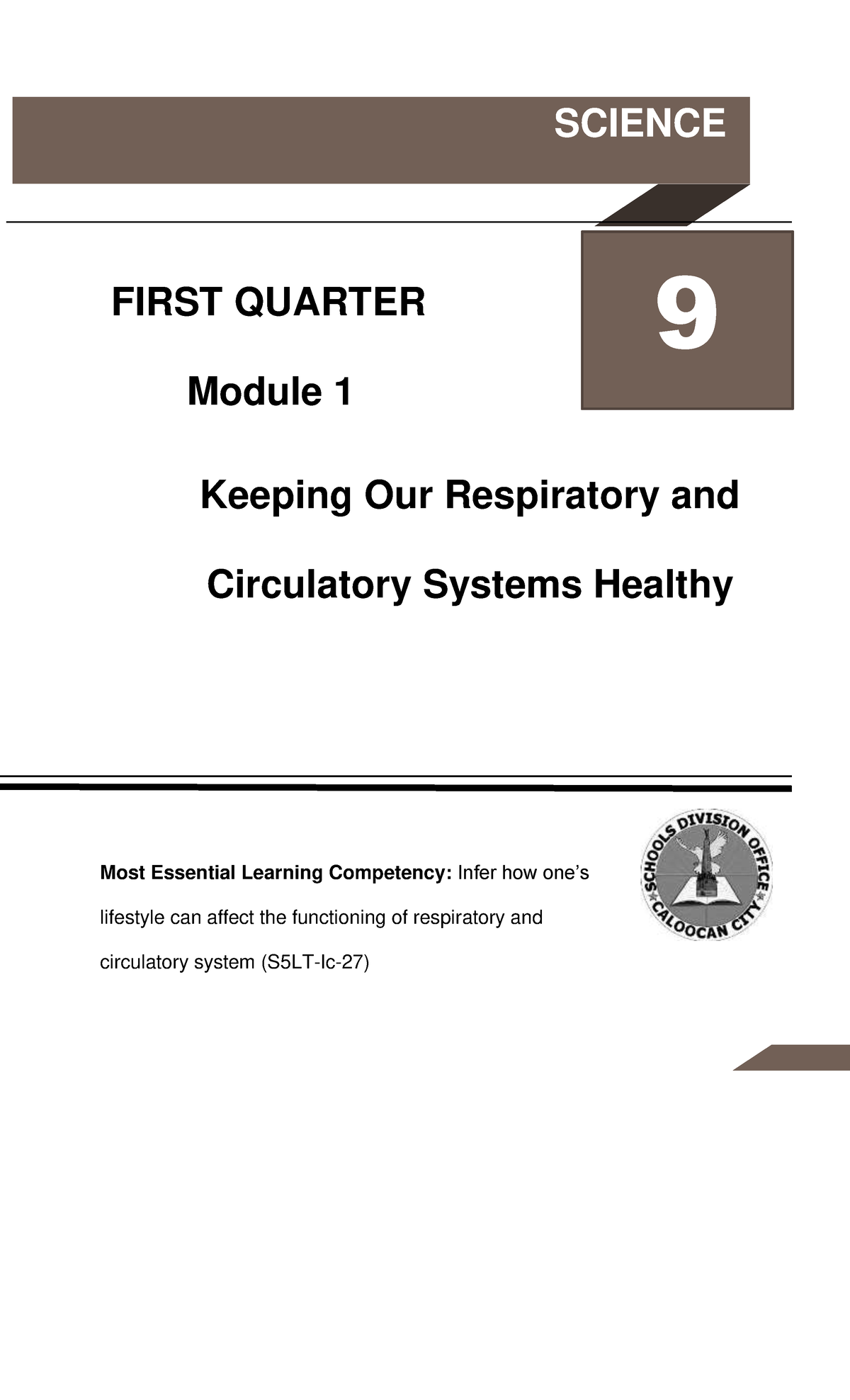 Science 9 Q1 Week 2 - Topics that will be studied include: matter, the ...