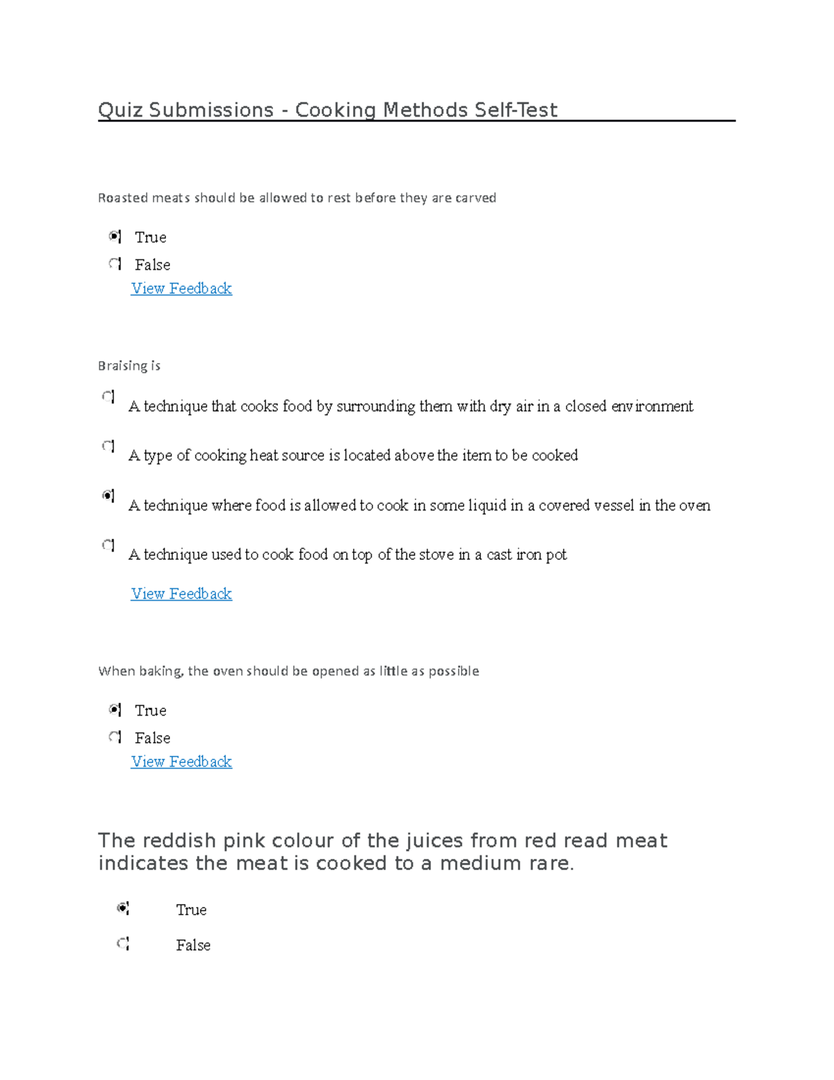 Cooking Methods & Equipment Self-Test - COOK202 - SAIT Polytechnic ...