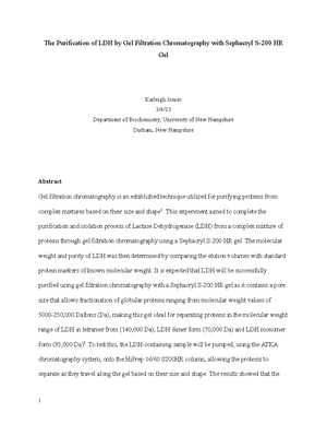 Biochem Lab Report on PH - Ariana Clough TA Biochemistry Lab 9 ...