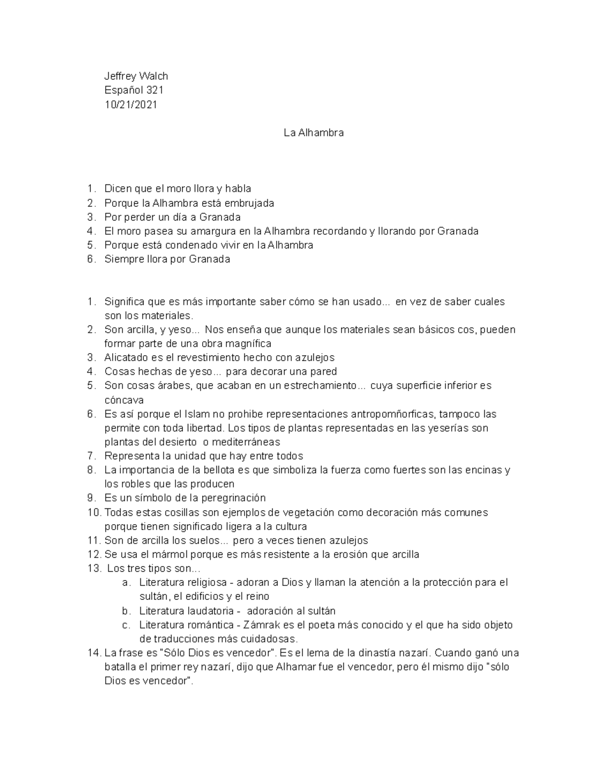 La Alhambra - La historia y cultura de Málaga España - Jeffrey Walch ...