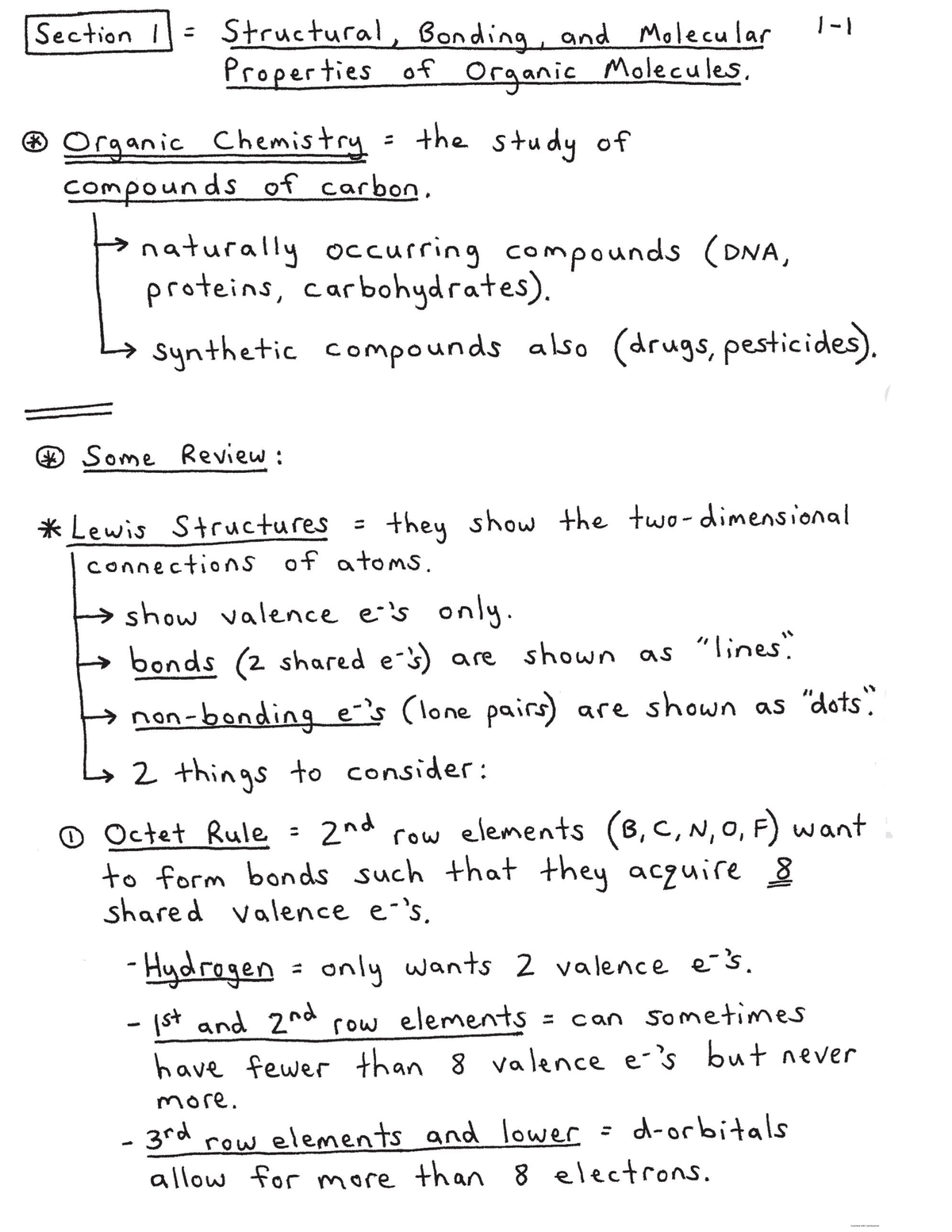 Structural Bonding and Molecular Properties - Lecture Notes - Chemistry ...