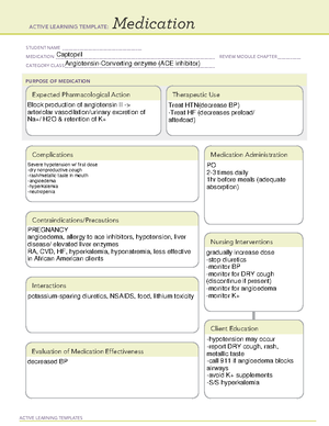 Sepsis SIM Week 6 - Template - The Systemic Inflammatory Response ...