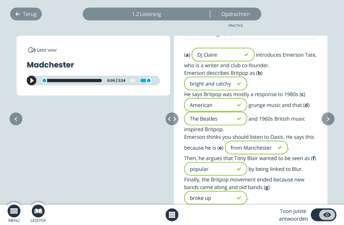 All Right - Engels - Madchester 0:00 / 2: said in the fragment. (a) introduces Emerson Tate, who ...
