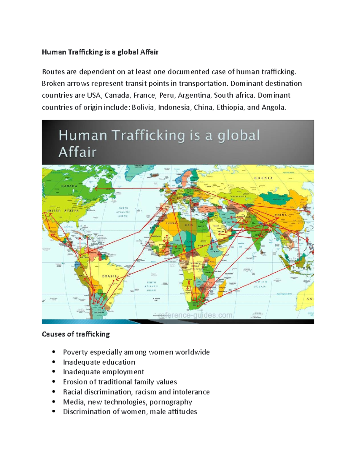 Isolated people emerging essay - Human Trafficking is a global Affair ...