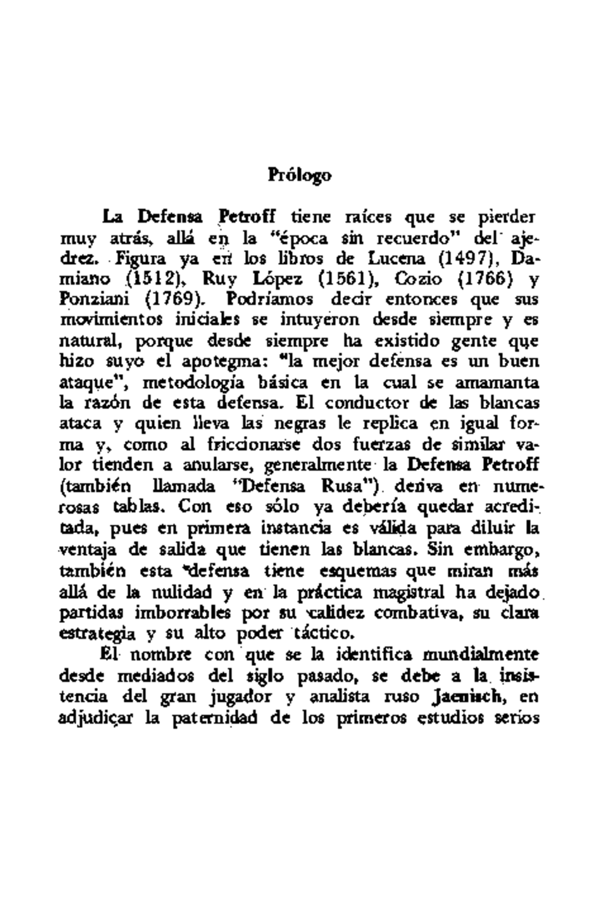 Ajedrez Moderna Teoría de la Defensa Petroff-6-15 - ####### Prologo La ...