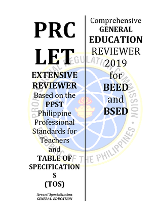 10 Basic Tips In Preparation For Let Exaination - 10 BASIC TIPS IN ...