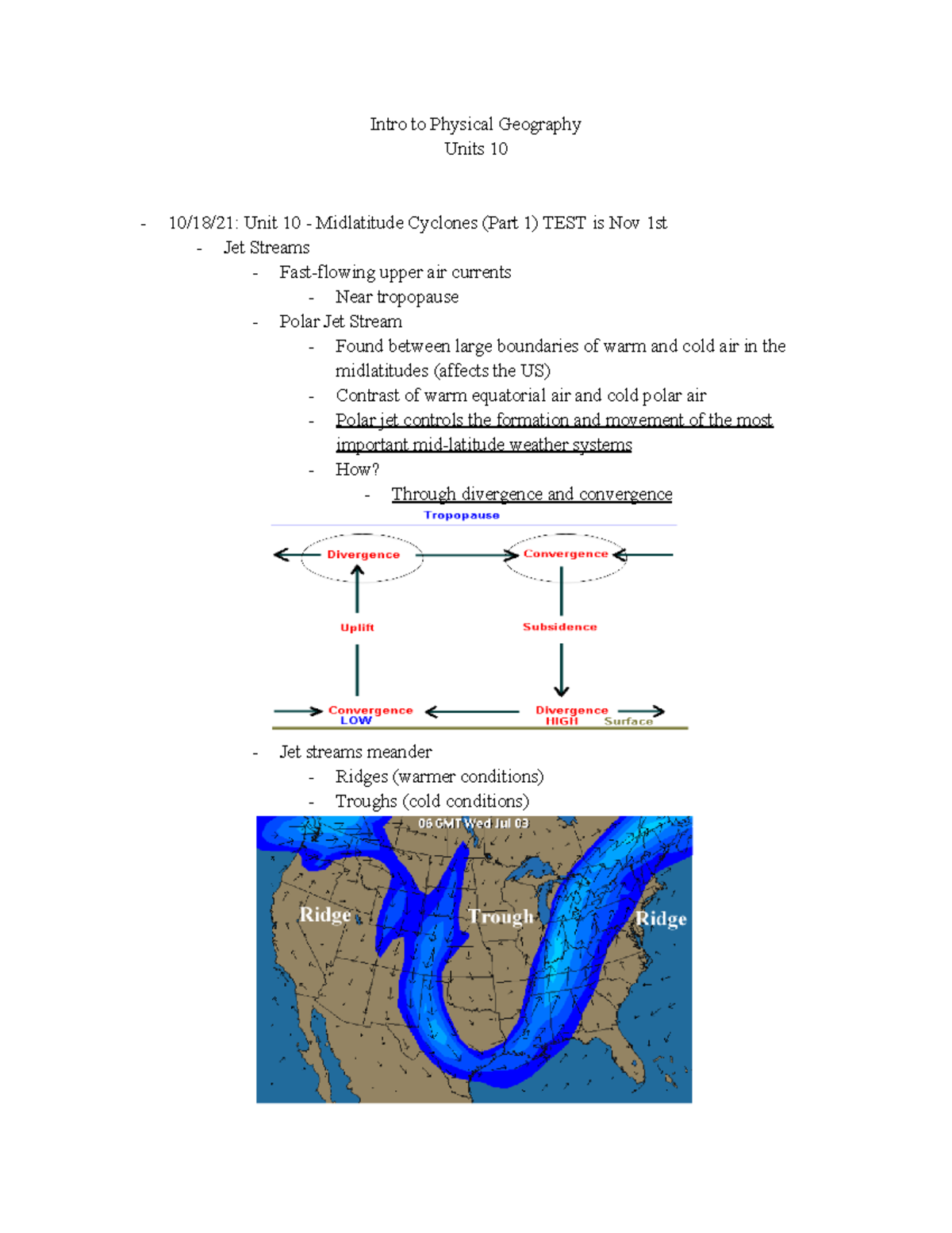 GEOG 1111 - Unit 10 - Notes for Elcik - Intro to Physical Geography ...