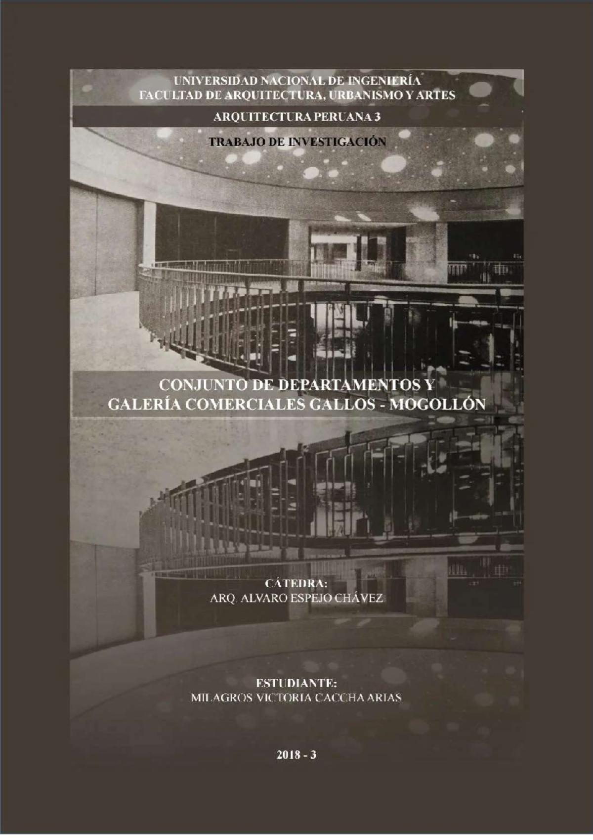 Edificio mogollon compressed - UNIVERSIDAD NACIONAL DE INGENIERÍA FACULTAD DE ARQUITECTURA ...