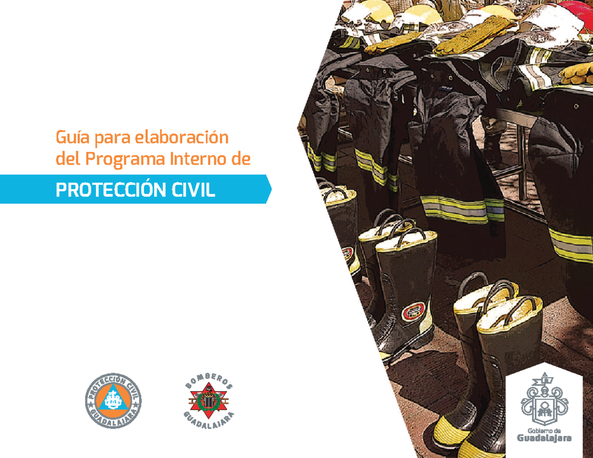 Guia-Proteccion-Civil - Guía para elaboración del Programa Interno de PROTECCIÓN CIVIL 2 2 PASOS ...